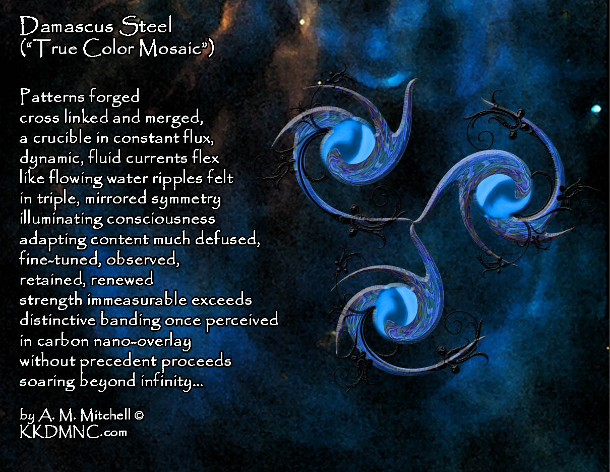 Damascus Steel (“True Color Mosaic”) | KikiDi's Mechnomorph Cafe